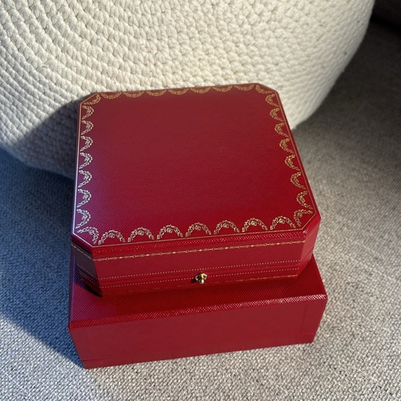 Cartier | Other | Cartier Box For Earrings Andor Necklace | Poshmark